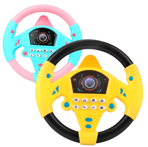 Co-pilot stimulating and Steering Wheel - Trendy Baby Wear