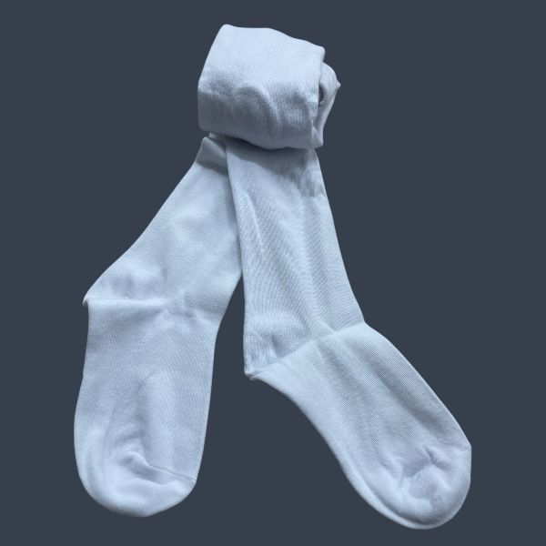Ultimate White Cotton Stockings – Soft & Durable Kids Hosiery, All-Day ...